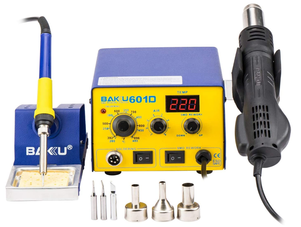 Estación de soldadura 2 en 1 Baku / BK 601D – Sonyvideo – Colombia